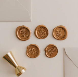 Written Word Calligraphy - Brass Seal Individual | The Shops at Clark ...