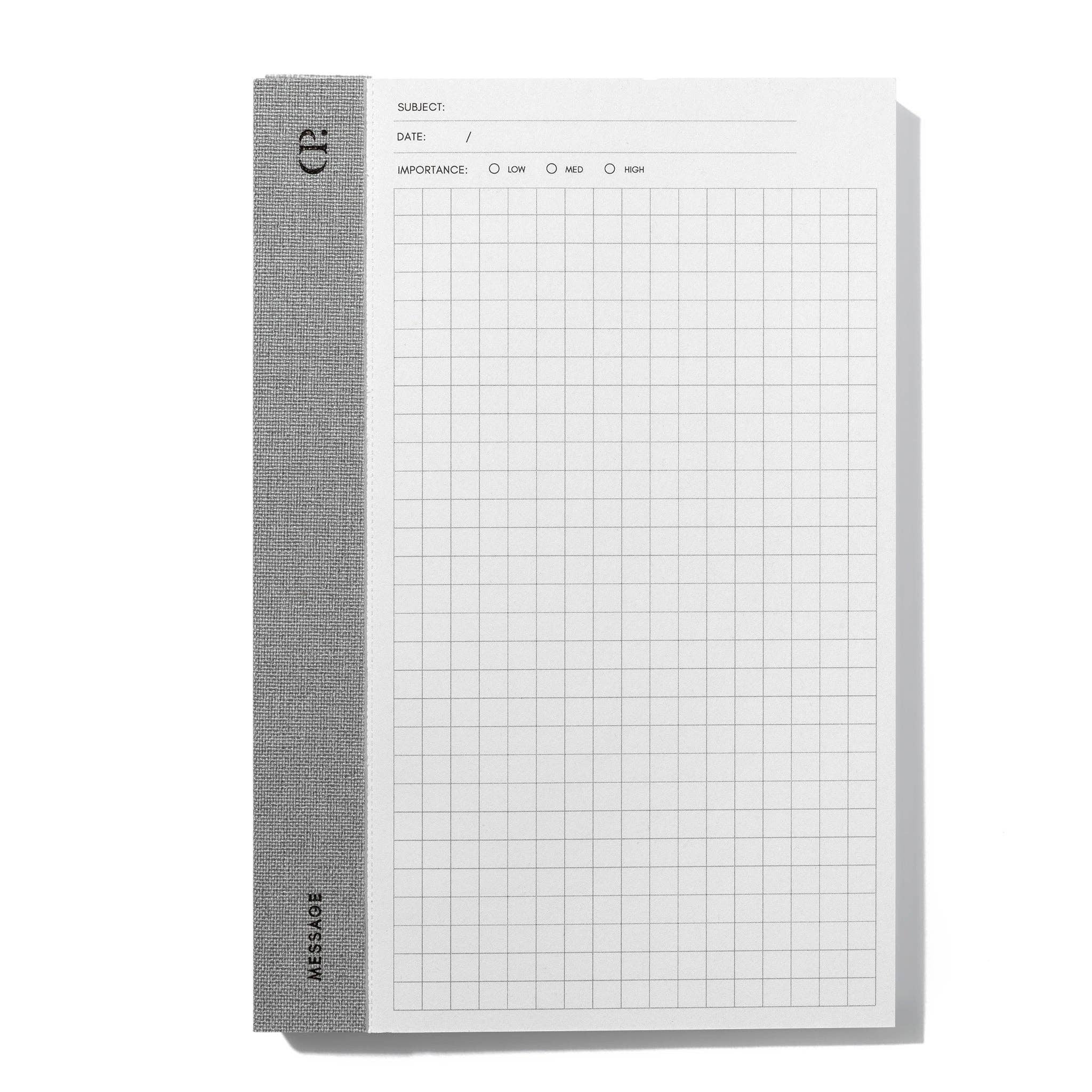 Cloth & Paper - Left Bound Graph Message Notepad | CP Petite | The ...